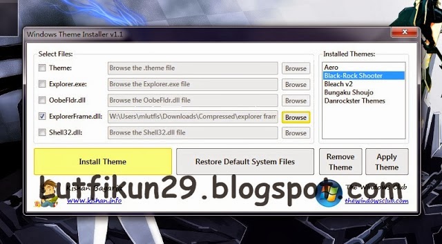 Rizuki Ricchi Blog: Tutorial Explorerframe.dll for Background Explorer